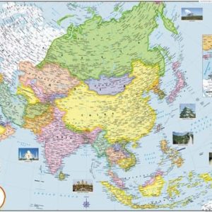 Asia political map